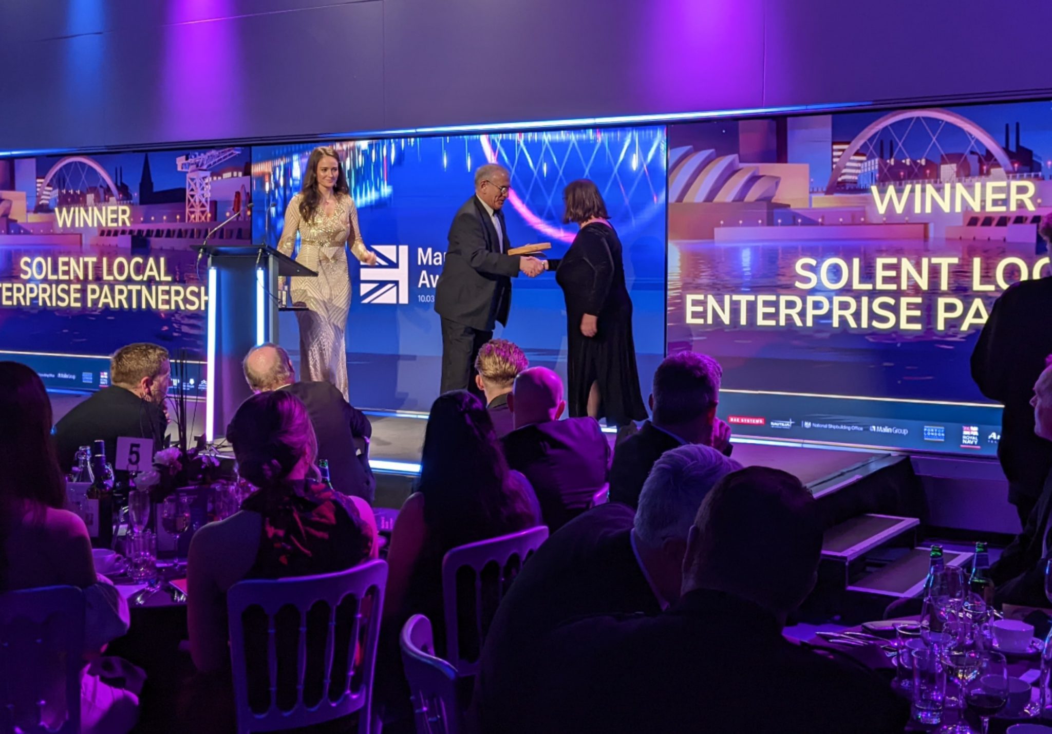 Major coup at national maritime awards for Solent LEP - Shaping Portsmouth